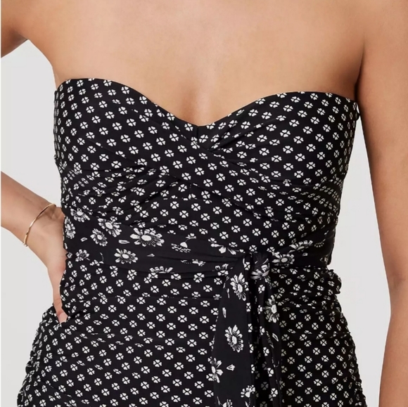 LOFT | Swim | Loft Beach Flora Tie Flora Tankini Top Xs And Loft Beach ...